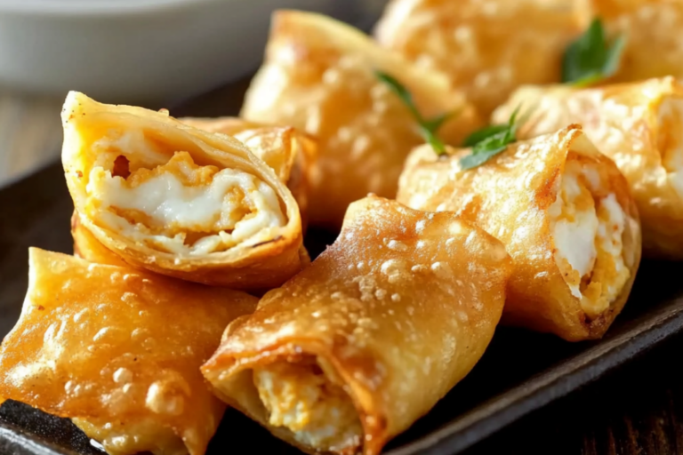 Crab Rangoon Egg Rolls Recipestasteful